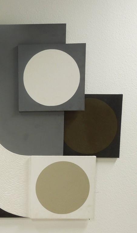 Lagre 1970s Andy Nelson Modernist Original Painting at 1stDibs