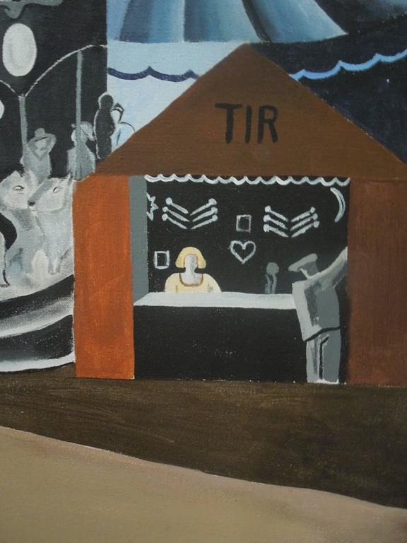 80s Modern Art Original Painting from the Jay Spectre Collection For ...