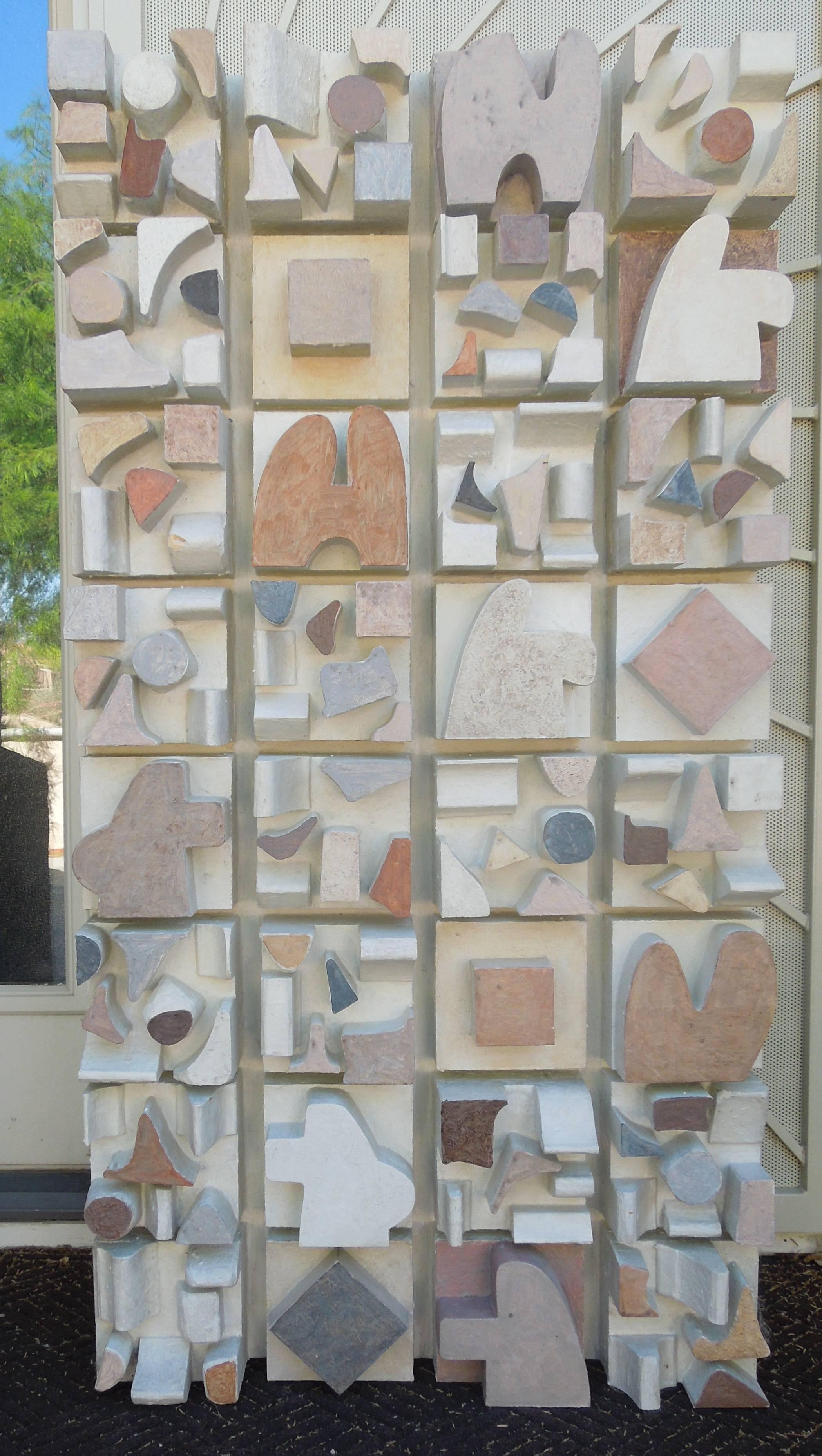 Significant Andy Nelson 1971 Modern Wall Sculpture for Arthur Elrod ...