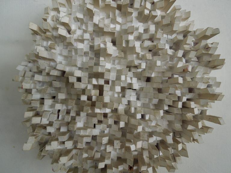 1968 "Bullseye" Wood and Acrylic on Canvas by Andy Nelson at 1stDibs