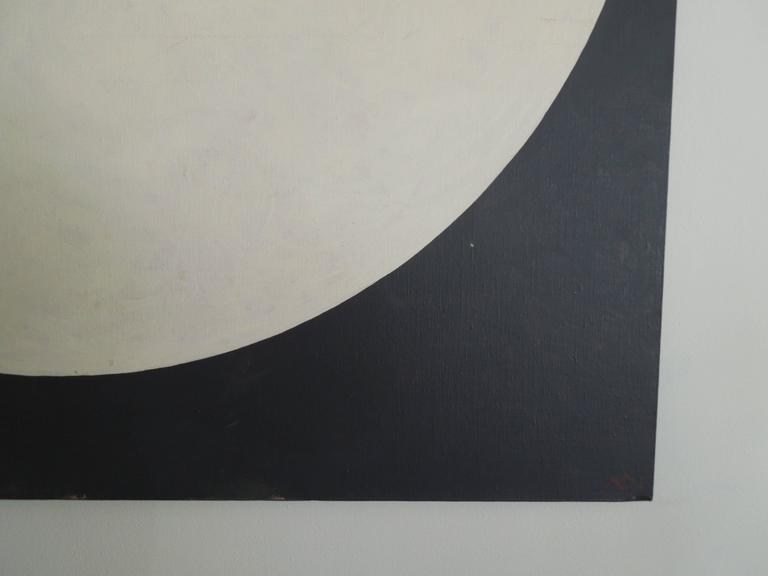 1968 "Bullseye" Wood and Acrylic on Canvas by Andy Nelson at 1stDibs