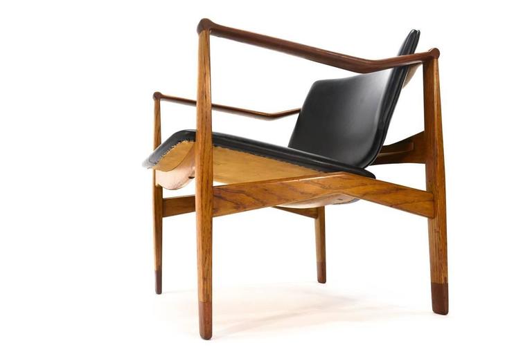 Architectural Lounge Chair by William Watting at 1stDibs