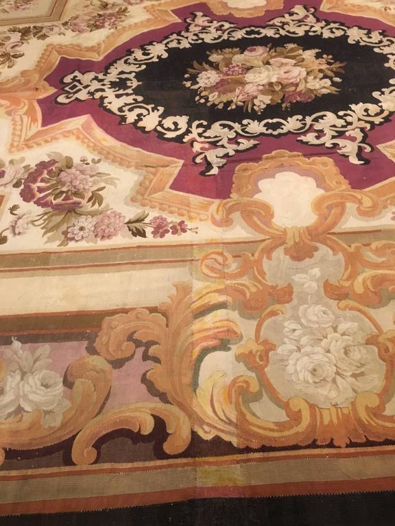 18th Century Aubusson Carpet Louis XV For Sale at 1stDibs
