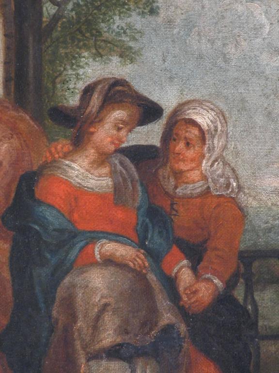17th-18th Century Flemish Painting For Sale at 1stDibs
