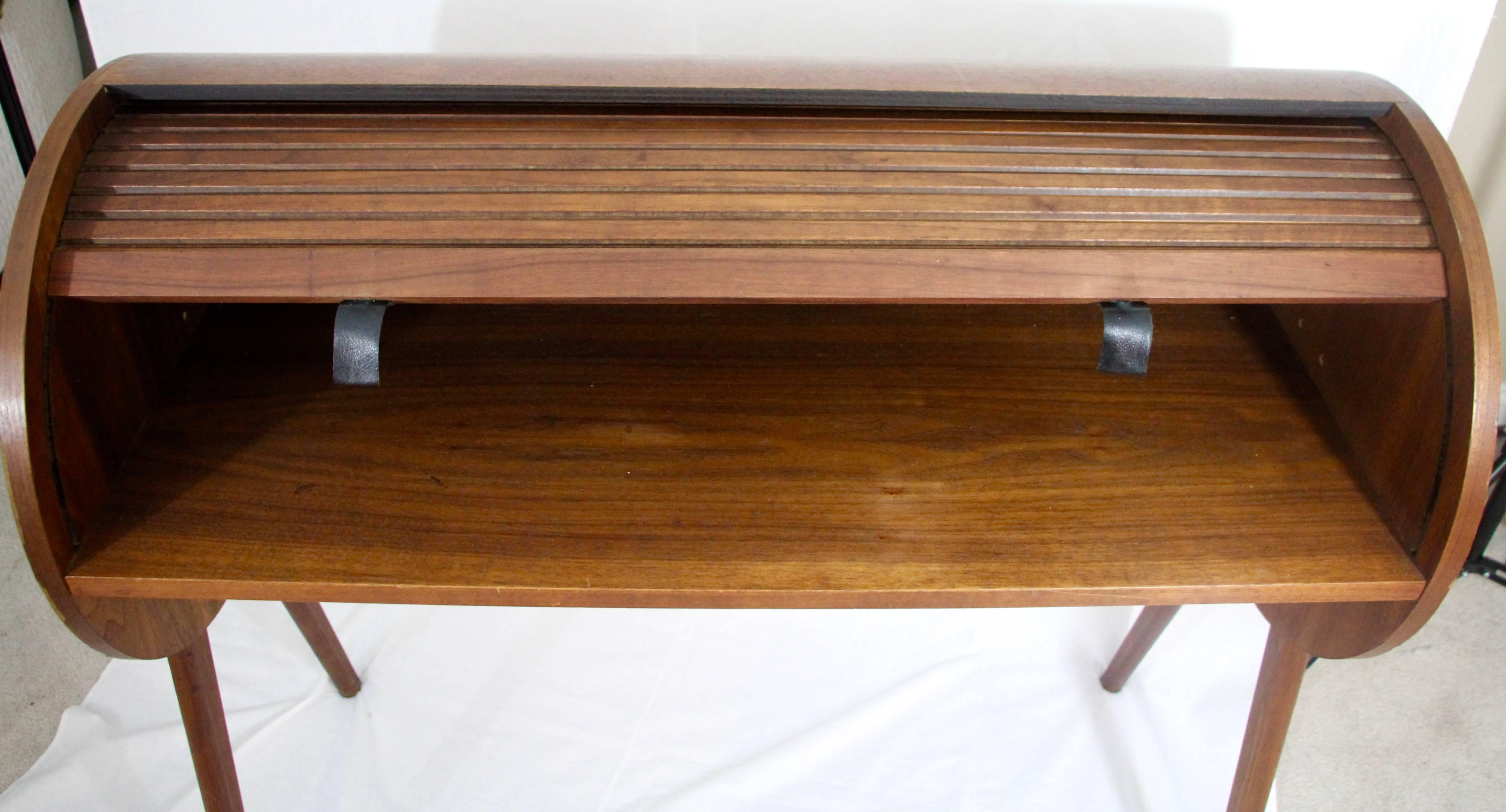 Mid-Century Modern Rolltop Desk at 1stDibs | modern roll top desk, mid ...