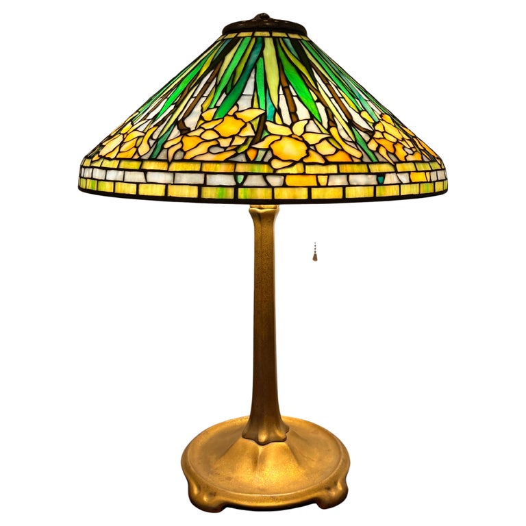 Tiffany Studios Daffodil Table Lamp For Sale at 1stDibs