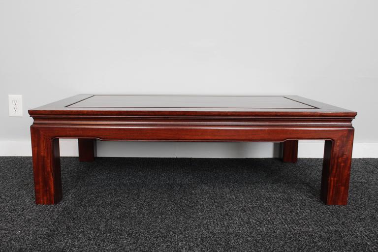 Mid-Century Chinese Rosewood Coffee Table at 1stDibs
