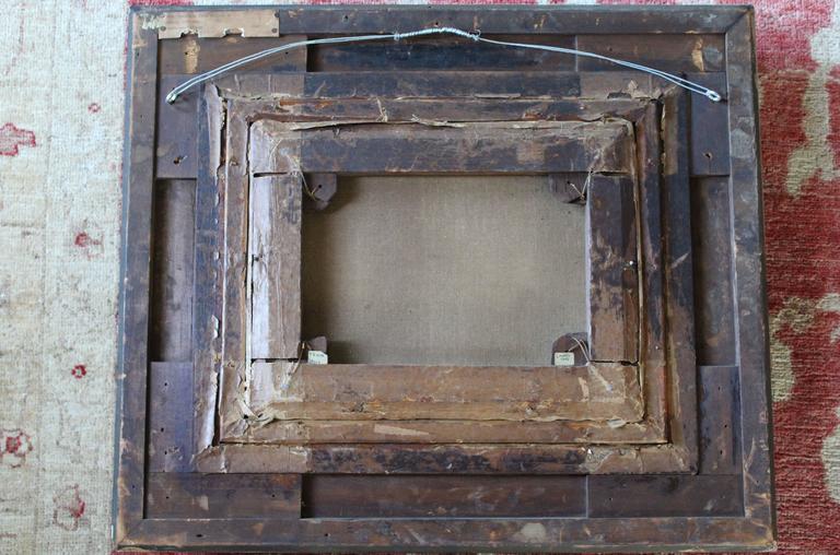 Theophile de Bock Farm House Landscape Oil Painting For Sale at 1stdibs