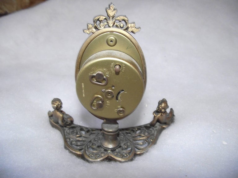 Antique Vanity Clock, Antique Bed Side Table Clock at 1stDibs