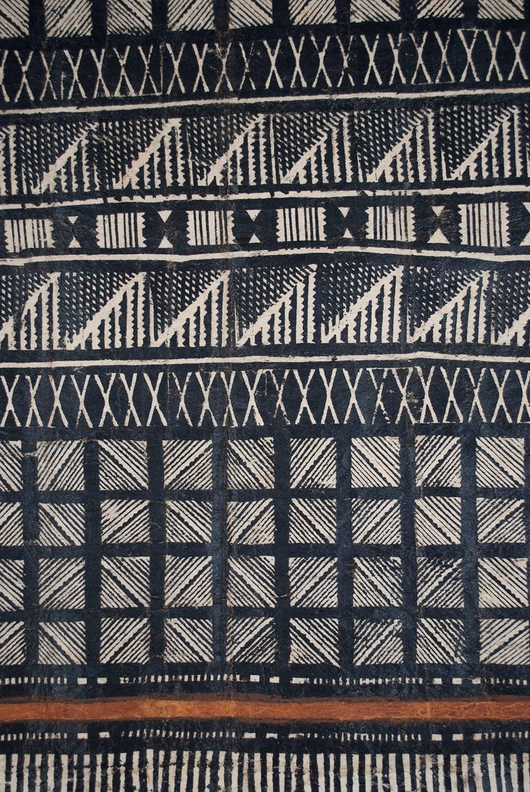 Mid-20th Century Tribal Tapa Cloth, Fiji For Sale at 1stDibs