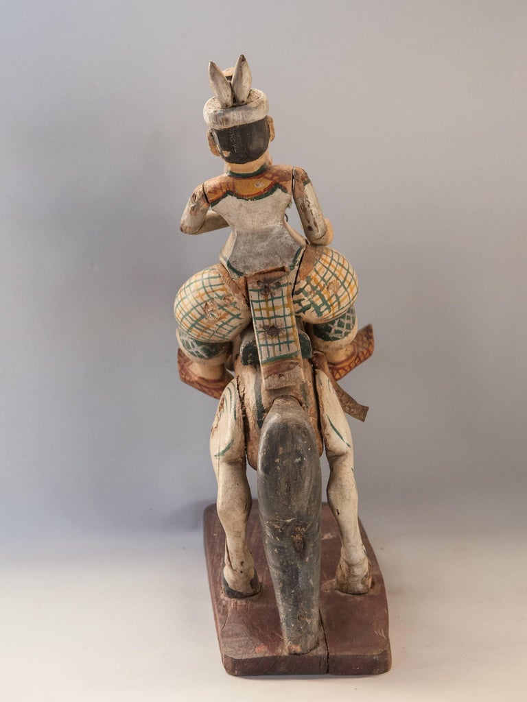 Wood Nat Spirit Figure Min Kyawzwa Burma, Early to Mid-20th Century at ...