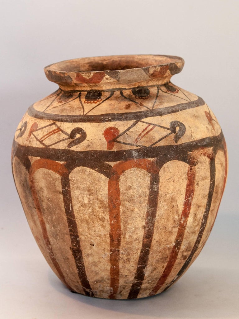 Earthenware Pot with Painted Design Mid-20th Century, Molucca Islands ...