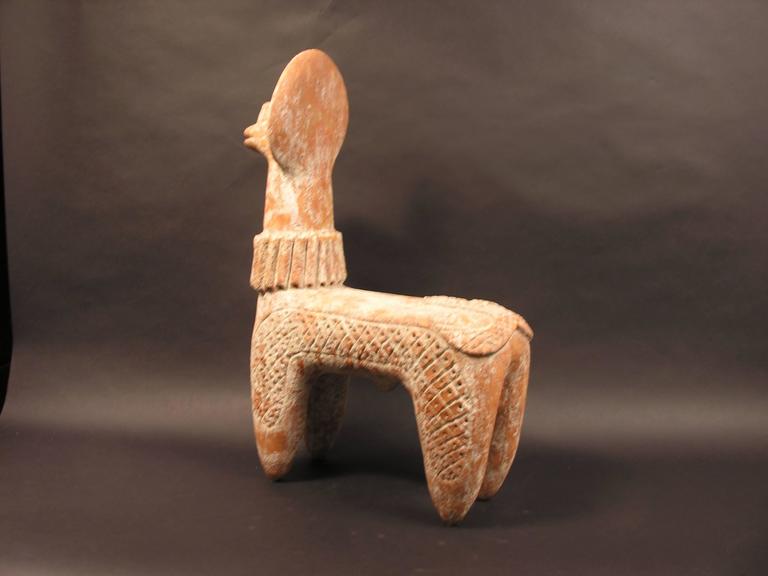 Tribal Dogon Clay Horse Sculpture Burkina Faso Mali Africa Protection ...
