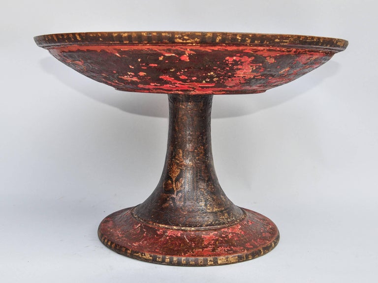 Wooden Offering Tray on Stand, Bali, Mid-Late 20th Century, Hand ...