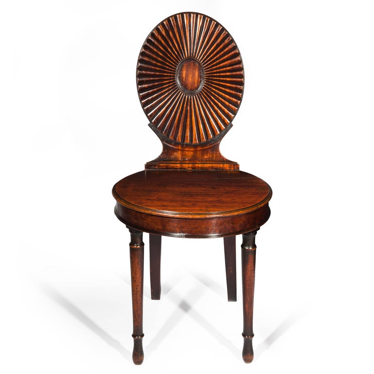 18th Century English Neoclassical Pair of Chairs, circa 1780 at 1stDibs