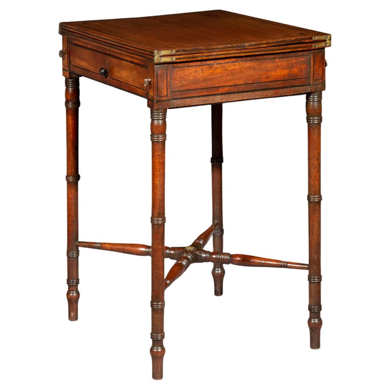 Regency Lamp Table For Sale at 1stDibs
