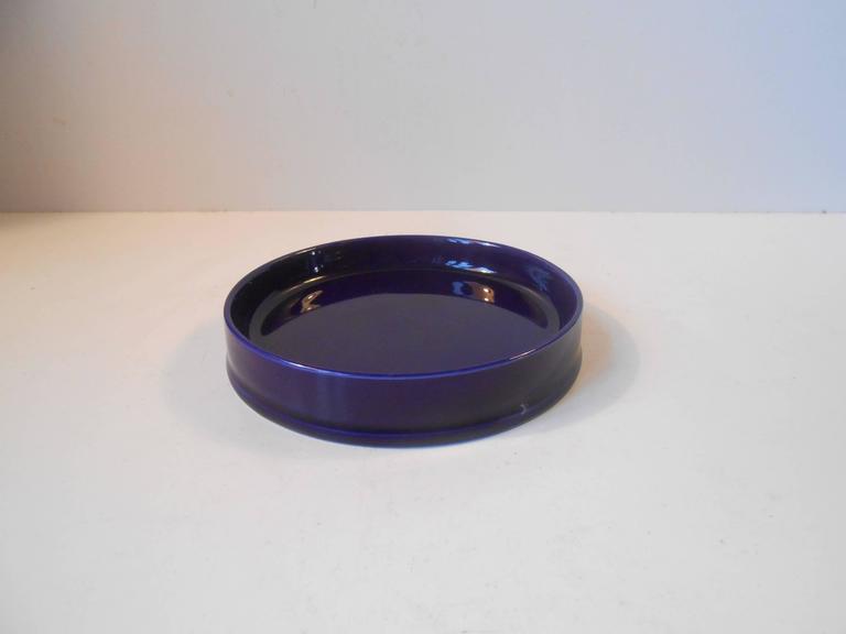 Rare Arne Jacobsen SAS Royal Hotel Inventory Blue Ashtray for Lyngby ...
