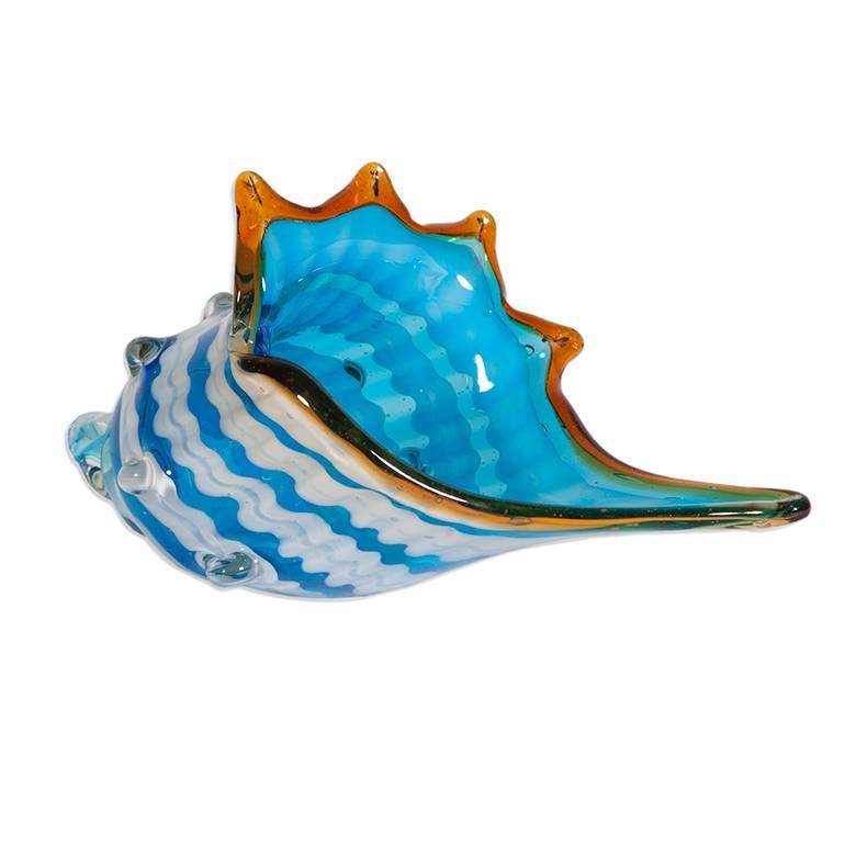 Murano Art Glass Seashell at 1stDibs