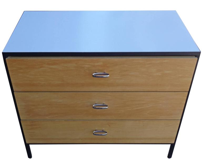 Mid-Century Modern George Nelson Steel Frame Dresser at 1stDibs | metal ...