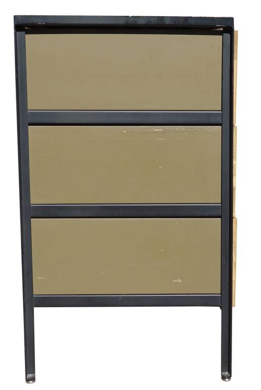 Mid-Century Modern George Nelson Steel Frame Dresser at 1stDibs | metal ...