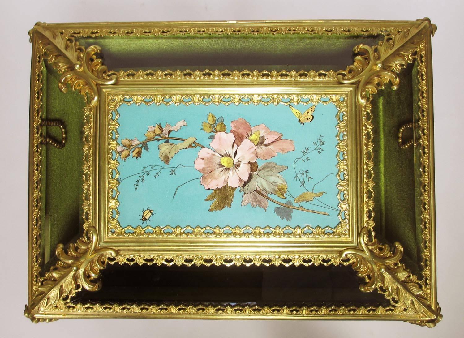 Superb Early 20th Century Aesthetic Movement Majolica and Gilt-Metal ...