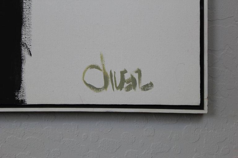 Robert Sheldon Oliver Acrylic Abstract Painting For Sale at 1stDibs