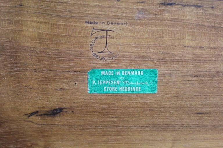 George Tanier Danish Teak Side Table For Sale at 1stDibs