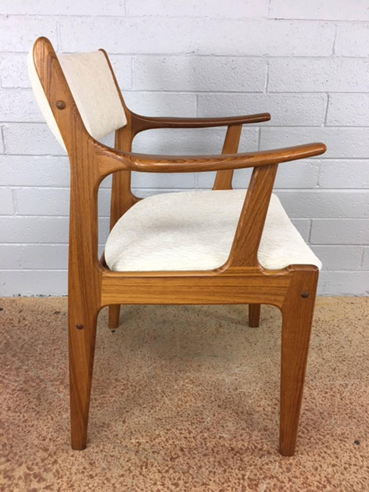 Dyrlund Dining Chairs in Teak at 1stDibs | dyrlund teak dining chairs ...
