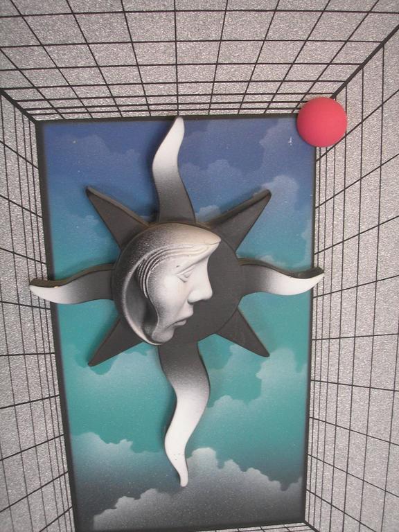 Three Dimensional Original Artwork by Larry Rosenfeld, circa 1980 For ...
