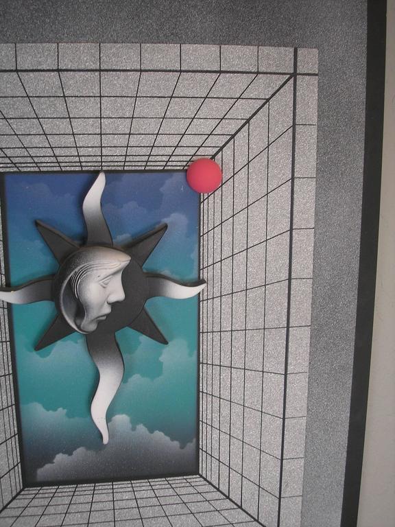 Three Dimensional Original Artwork by Larry Rosenfeld, circa 1980 For ...