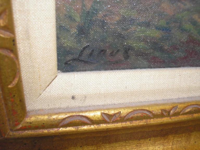 Original Oil Painting by Axel Linus, circa 1950 at 1stDibs