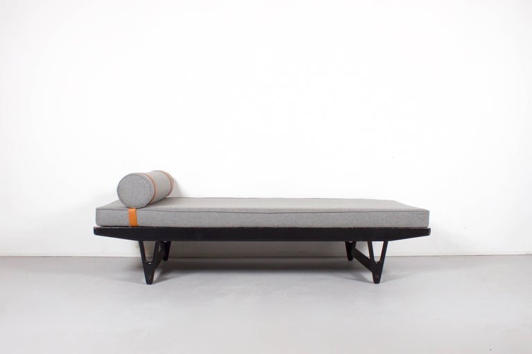 Wooden Scandinavian Daybed by Gemla Diö, Sweden, 1960s at 1stDibs
