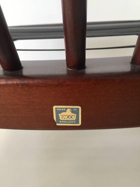 Wooden Armchairs Designed by Ercolani for Ercol, 1950s at 1stDibs