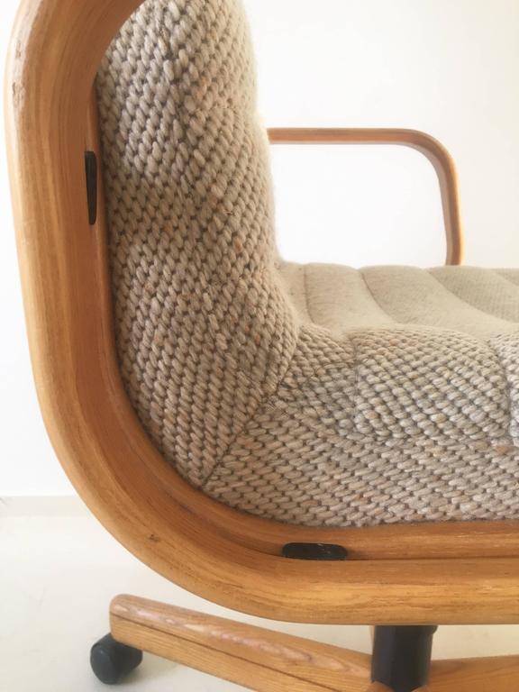 Executive Natural Desk Chair by Martin Stoll for Giroflex, 1970s at ...