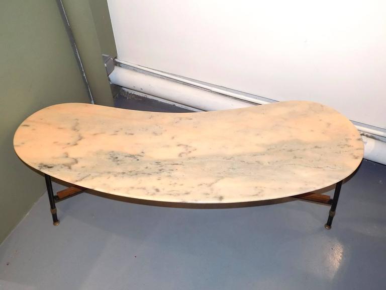 Italian "Bean" Design Coffee Table, circa 1960 at 1stDibs