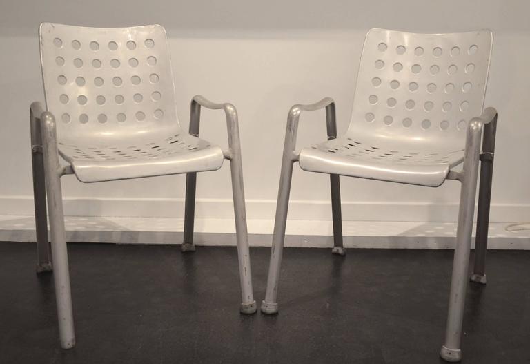 Set of Six Hans Coray Chair Landi, 1938 Designed at 1stDibs