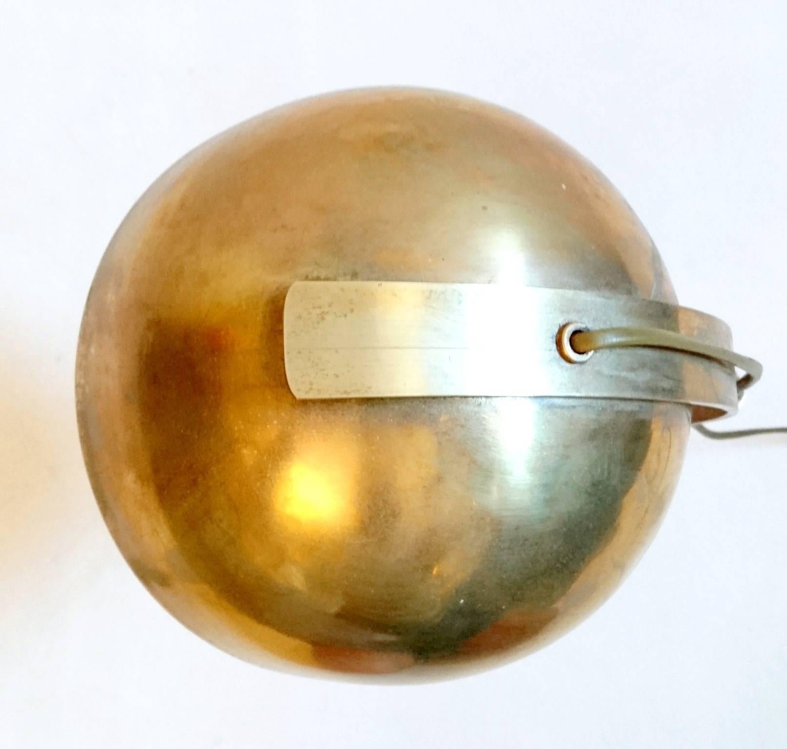 Art Deco Swivel Desk Lamp in Brass at 1stDibs
