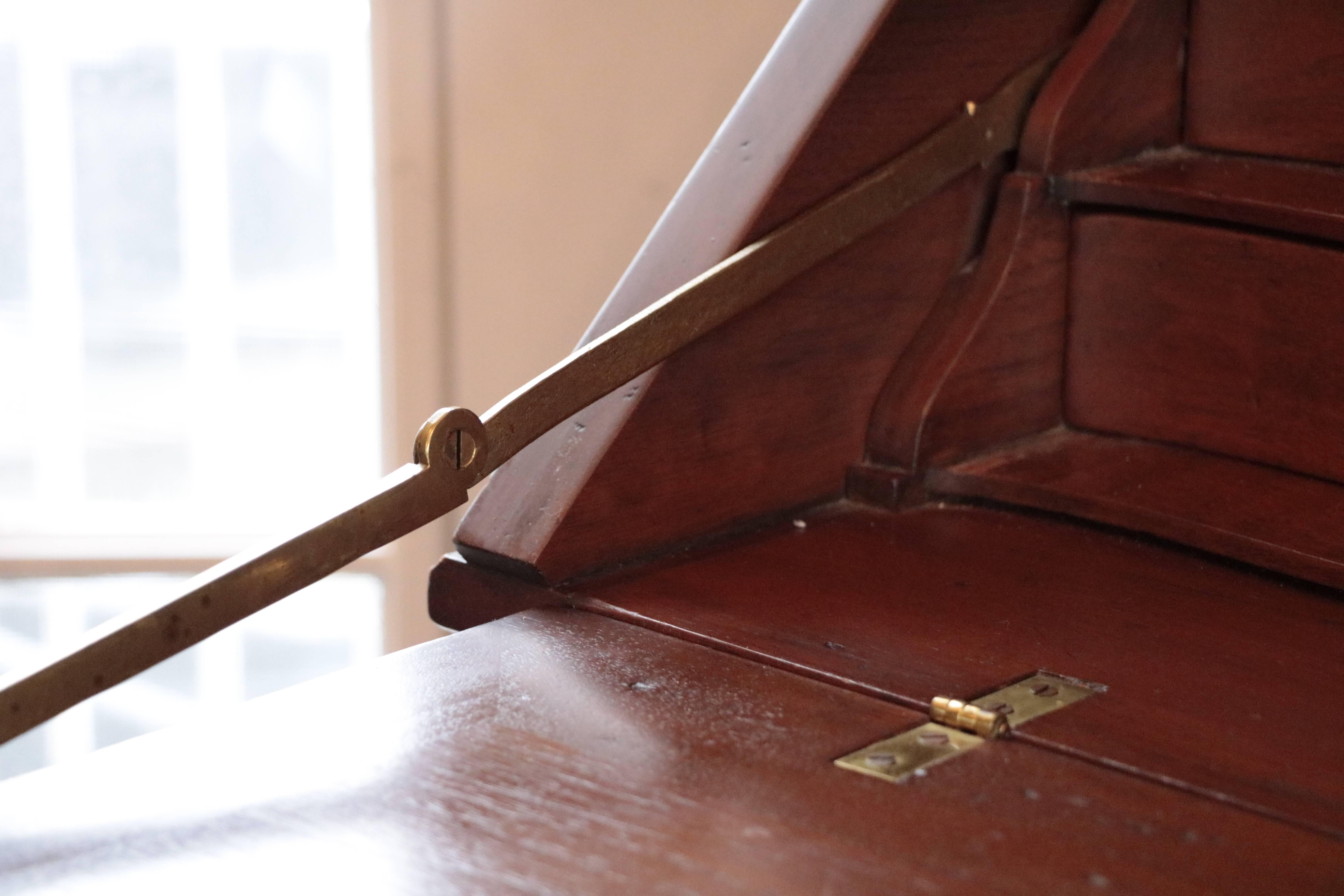 Monumental 9 FT Old World Charmer Mahogany Don Rousseau Louis XV ...