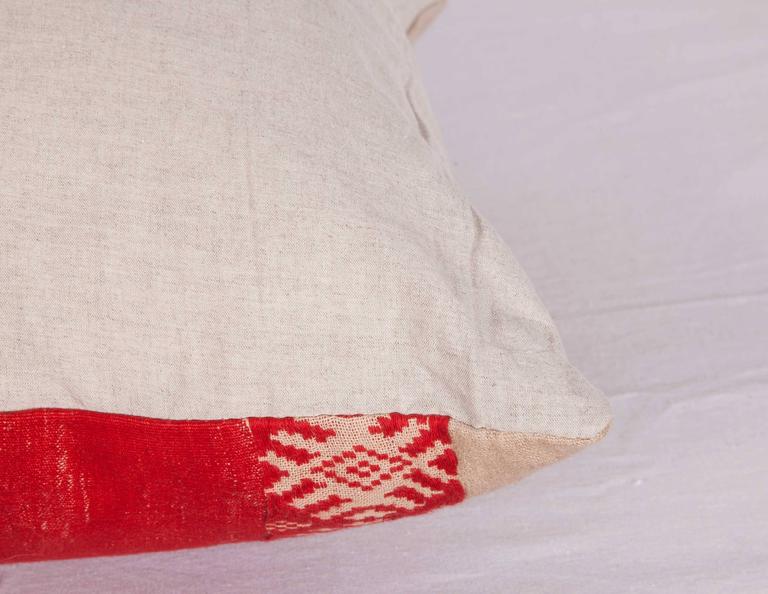 Pillowmade Out of an Early 20th Century Balkan Textile at 1stDibs