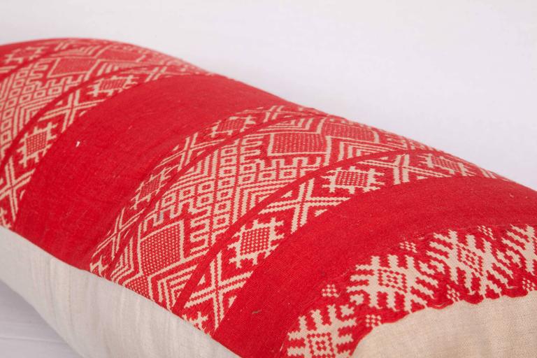 Pillowmade Out of an Early 20th Century Balkan Textile at 1stDibs