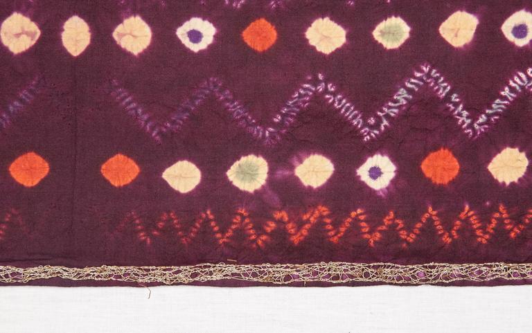 Early 20th Century Indonesian Silk Plangi at 1stDibs