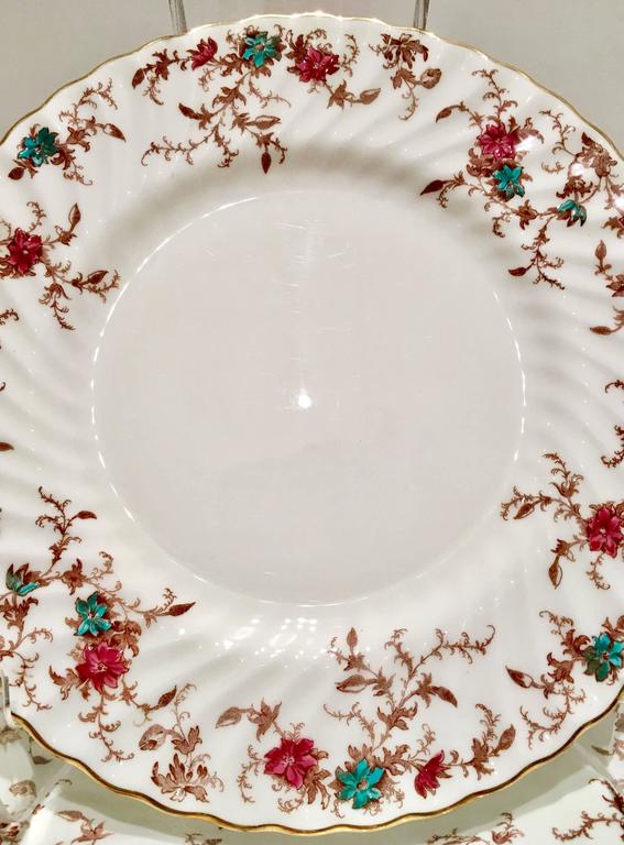 Vintage Minton England 26-Piece Set of "Ancestral" Bone China ...