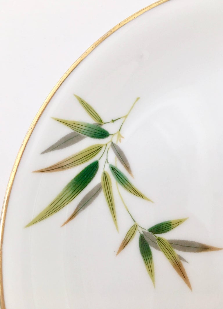 1950'S Japanese Dinnerware, "Orient Bamboo" by Noritake S/11 For Sale ...