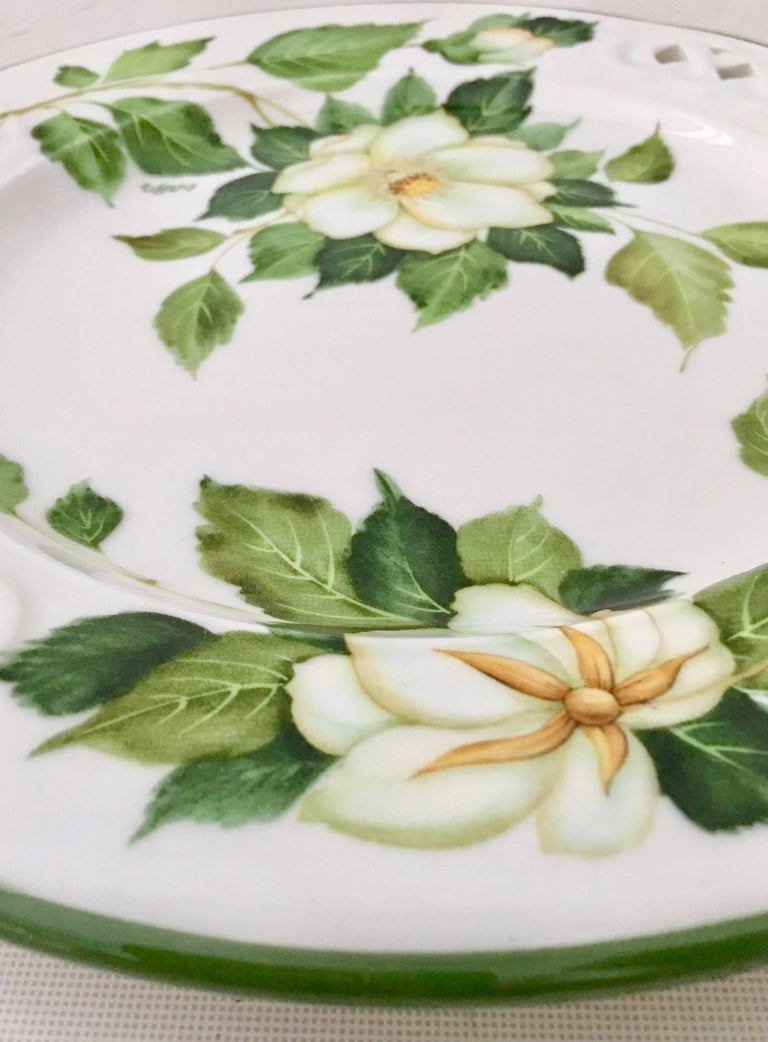 Vintage Italy Brunelli "Tiffany" Dinner Plates, Set of Four at 1stDibs