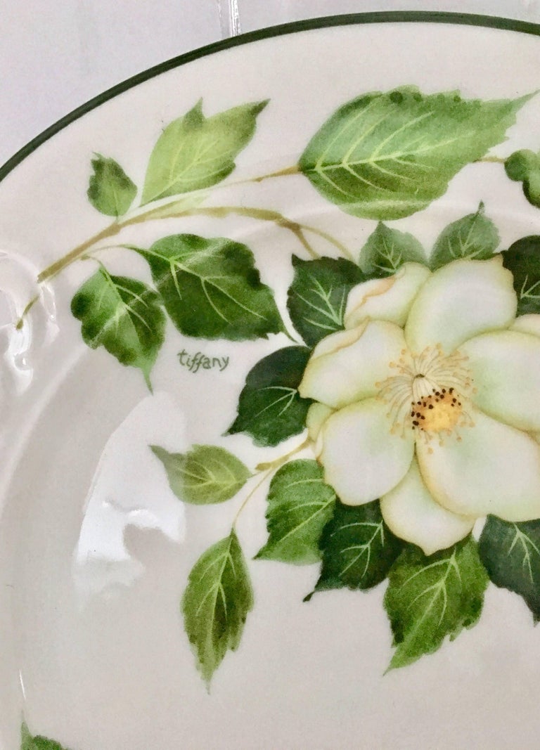 Vintage Italy Brunelli "Tiffany" Dinner Plates, Set of Four at 1stDibs