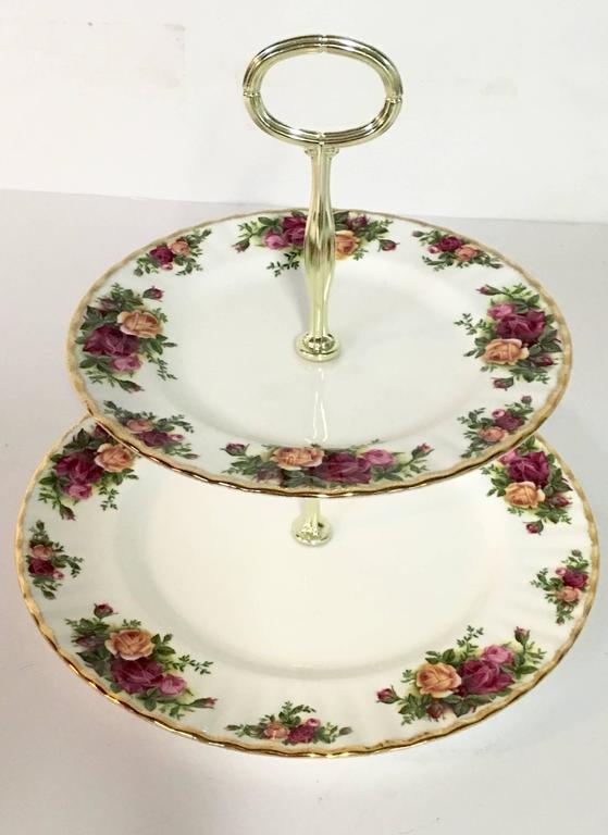 Royal Albert Old Country Roses Tea and Luncheon Set/17 at 1stDibs | old ...