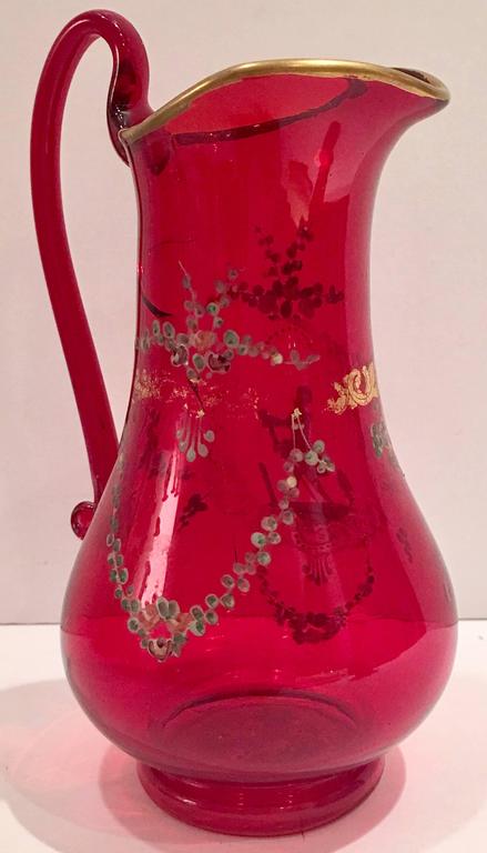 Set of 15 Ruby and 24-Karat Gold Venetian Glass Tea Set at 1stDibs | 24 ...