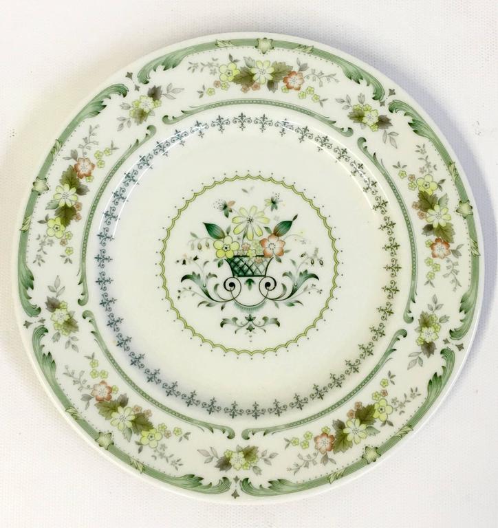 Mid-Century Royal Doulton, England "Provencal" Dinnerware S/11 at 1stDibs