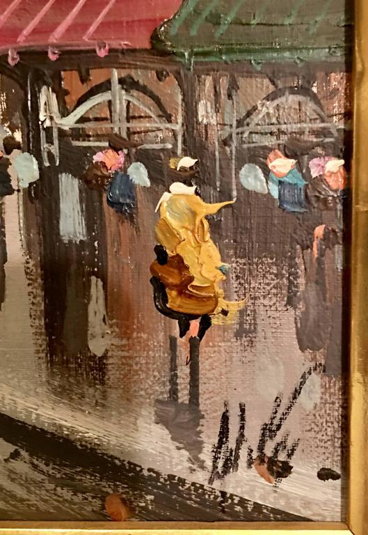 Antonio DeVity Original Oil on Canvas Paintings "Paris Street Scenes ...