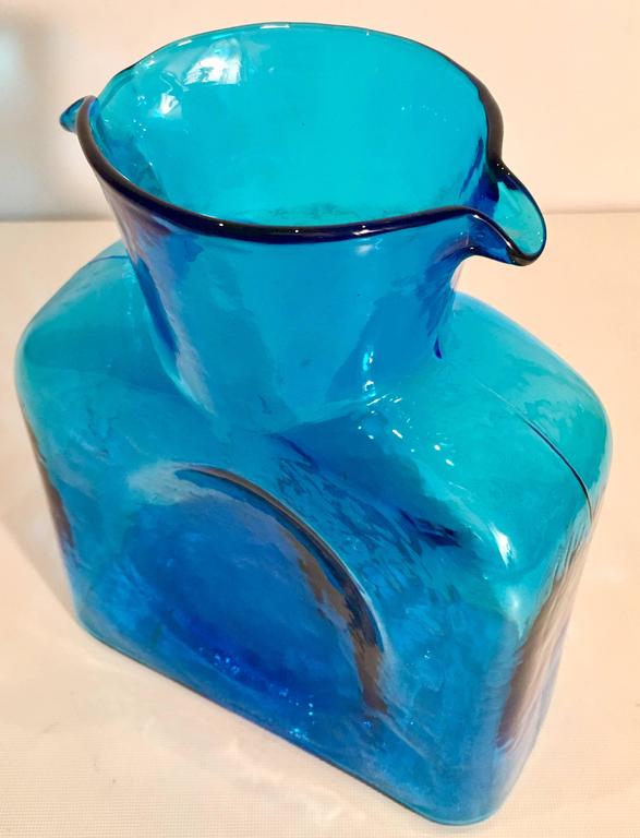 Vintage Set of Three Double Spouted Pitchers by Blenko Glass at 1stDibs ...
